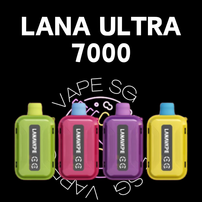 Lana Ultra 7000 Disposable Pod - Vape Shop Singapore SG VAPE – Sg Vape ...