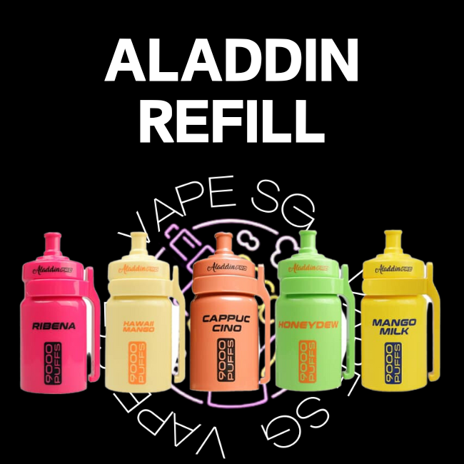 Aladdin More Enjoy Refill Cartridge - Sg Vape Shop Singapore SG