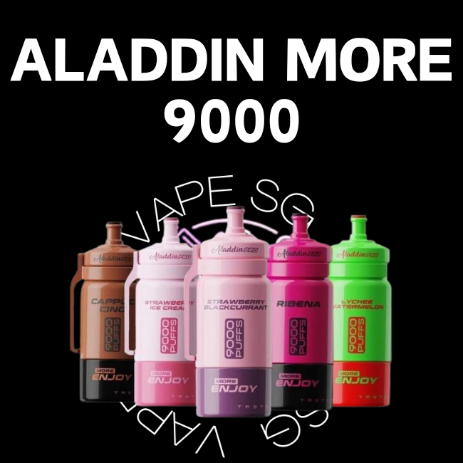 Aladdin Enjoy 9000 Disposable Pod - Sg Vape Shop Singapore SG