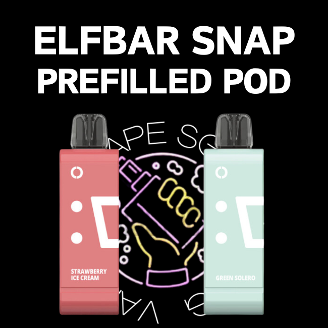 Elfbar Snap PreFilled Pod - Vape Shop Singapore SG VAPE – Sg Vape Shop ...