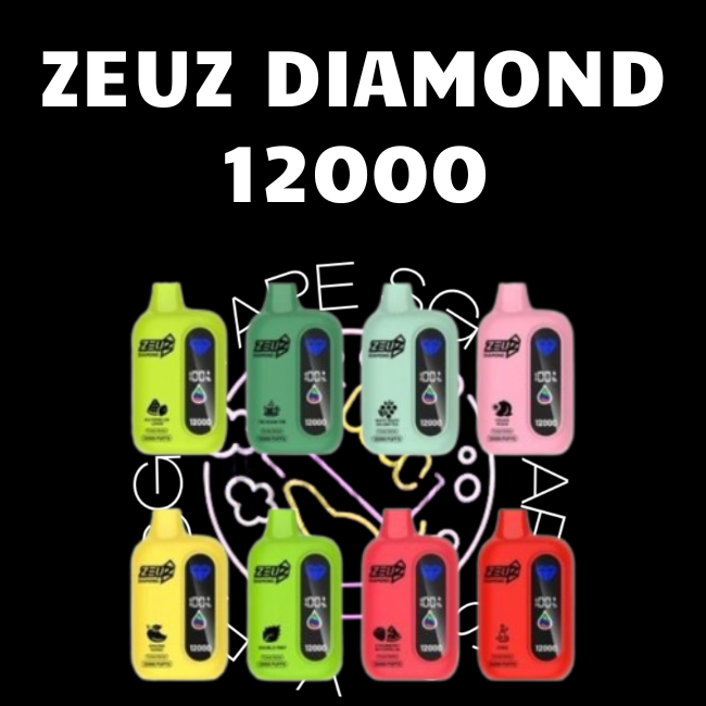 Zeuz Diamond 12000 Disposable - Vape Shop Singapore SG VAPE – Sg Vape ...